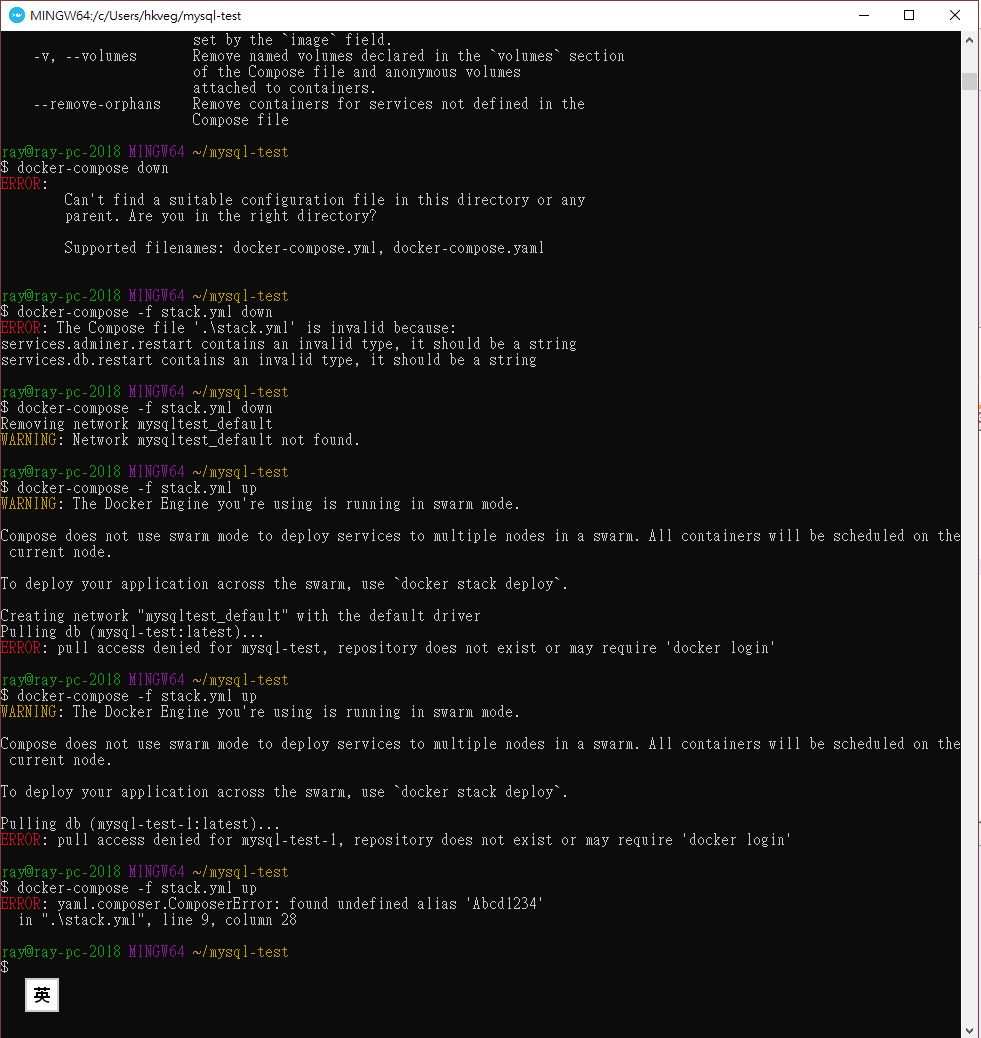 Docker Adminer Container Keep Recreating Itself And Auto Start Stack Overflow